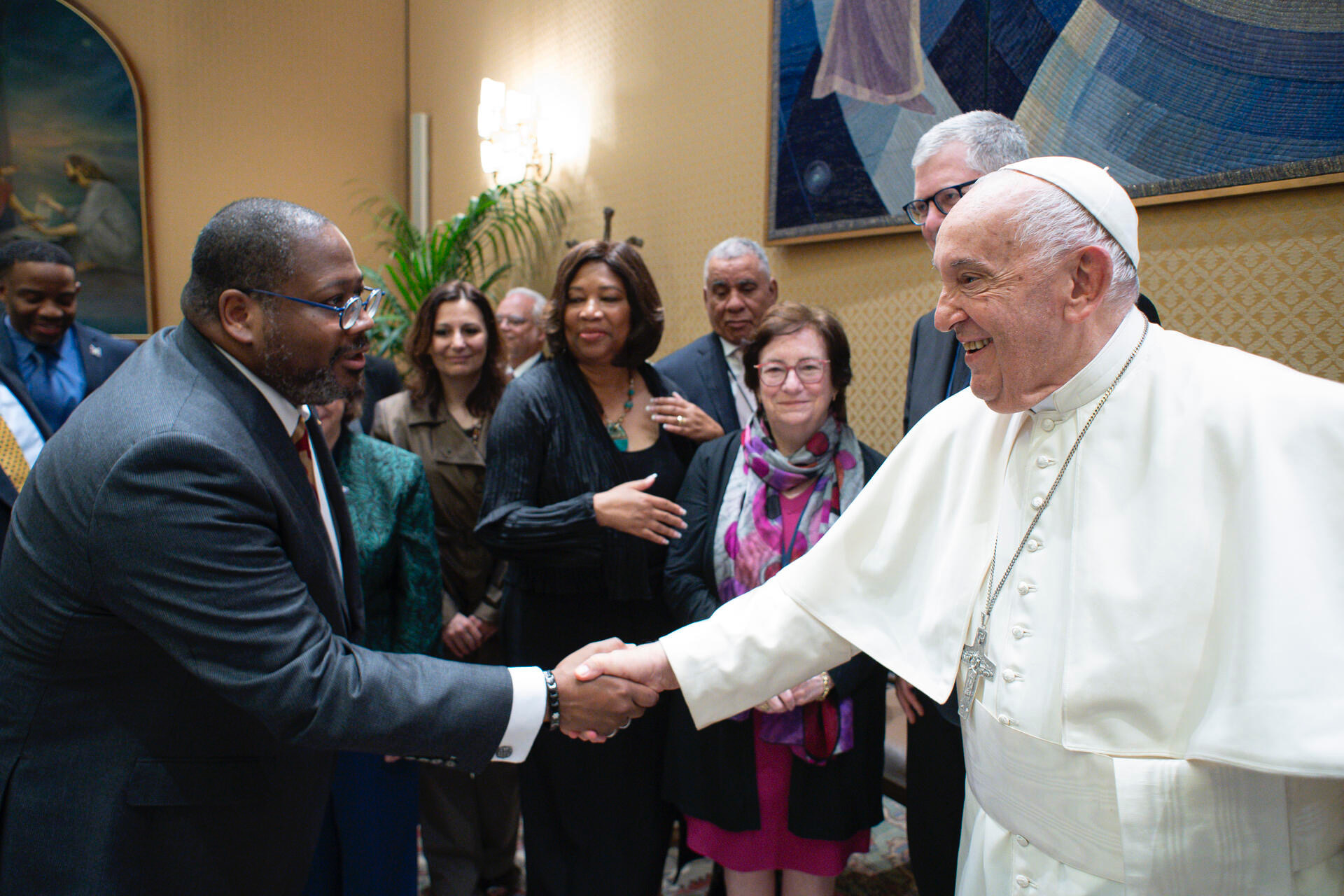 Pope Francis offers wisdom to President Cole - The Maroon